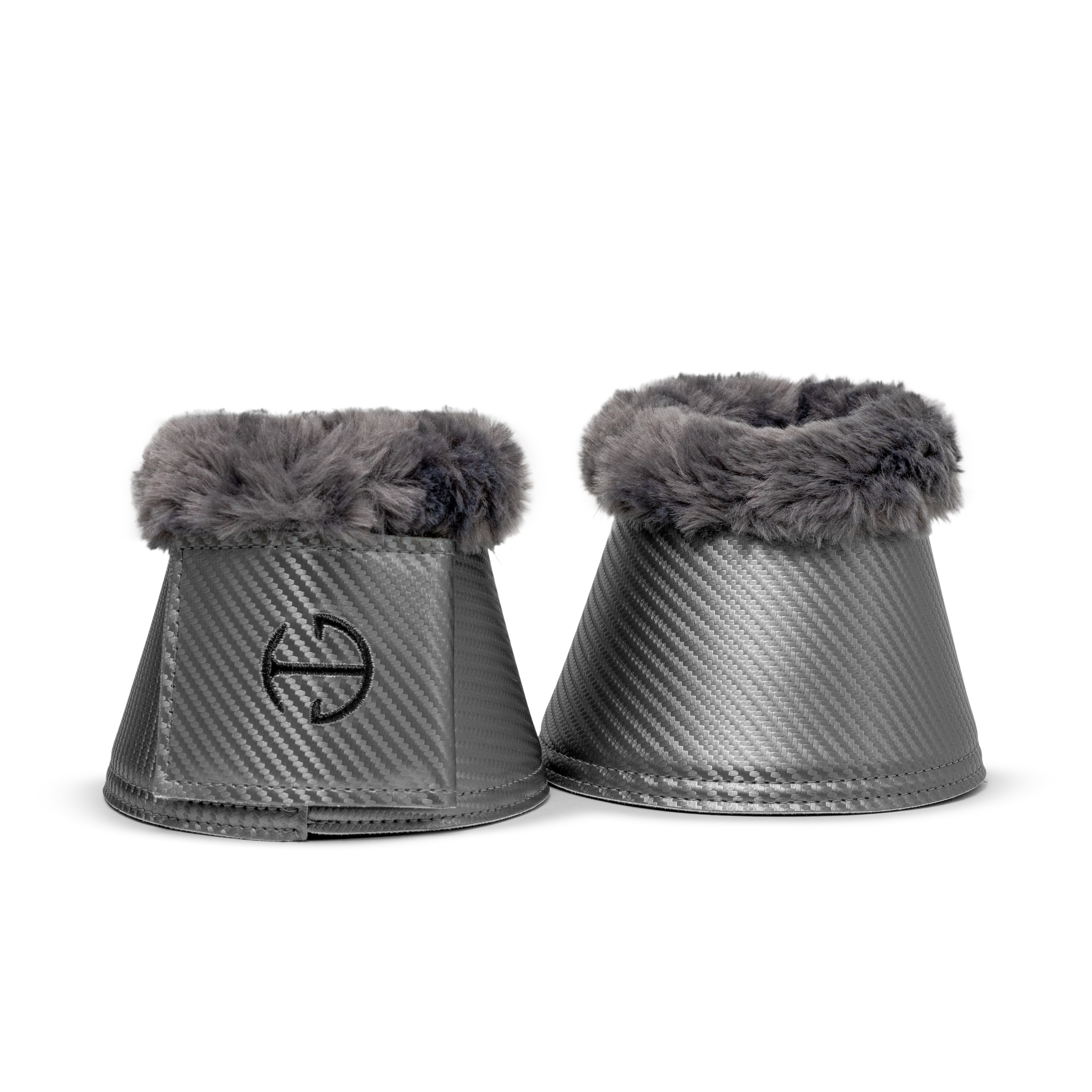 Metallics Collection: Carbon Tech Bell Boots - Platinum – Halter Ego®